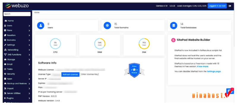 7 Best VPS Control Panels: Free & Paid 2025